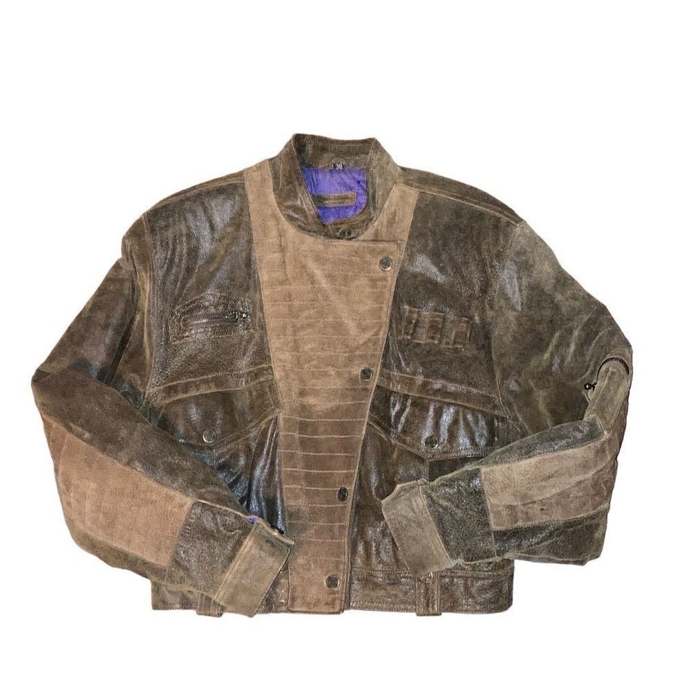 Vintage Bonnie & Clyde Size Medium Brown Tan Leather … - Gem